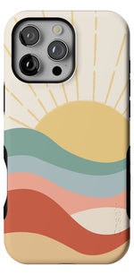 Here Comes the Sun | Colorblock Sunset Case | Casely