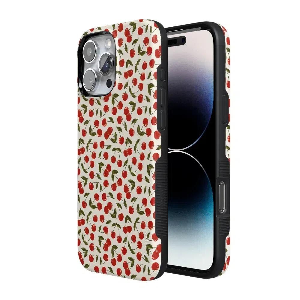 Cherry on Top Red Cherries iPhone Case | Casely