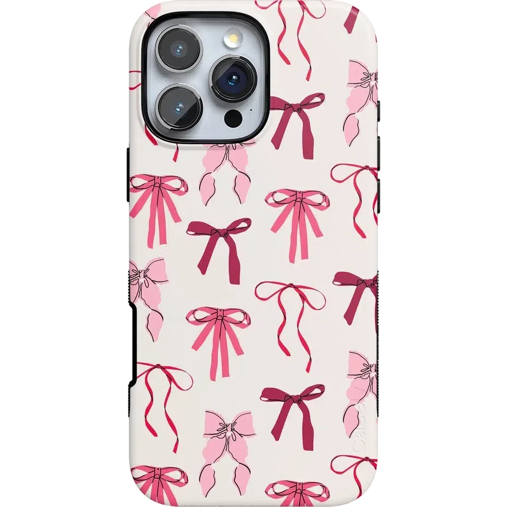 Lover Girlie Pink Bows iPhone Case | Casely