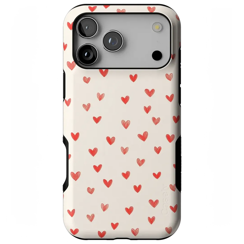 Love Letters Doodle Hearts Case | Casely