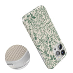 Sage Garden | Green Floral Case