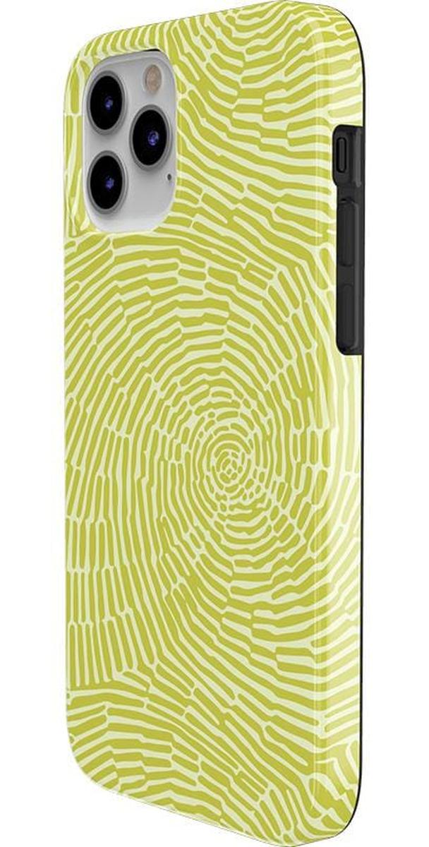 Swirl Away | Tea Green Geometric Case | Casely