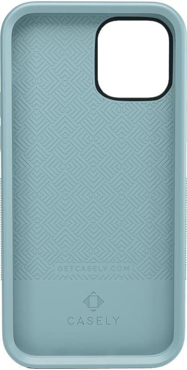 Teal Rainbow Stripes Color Block Case | Casely