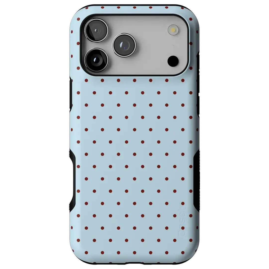 On the Dot Blue Polka Dot Case | Casely
