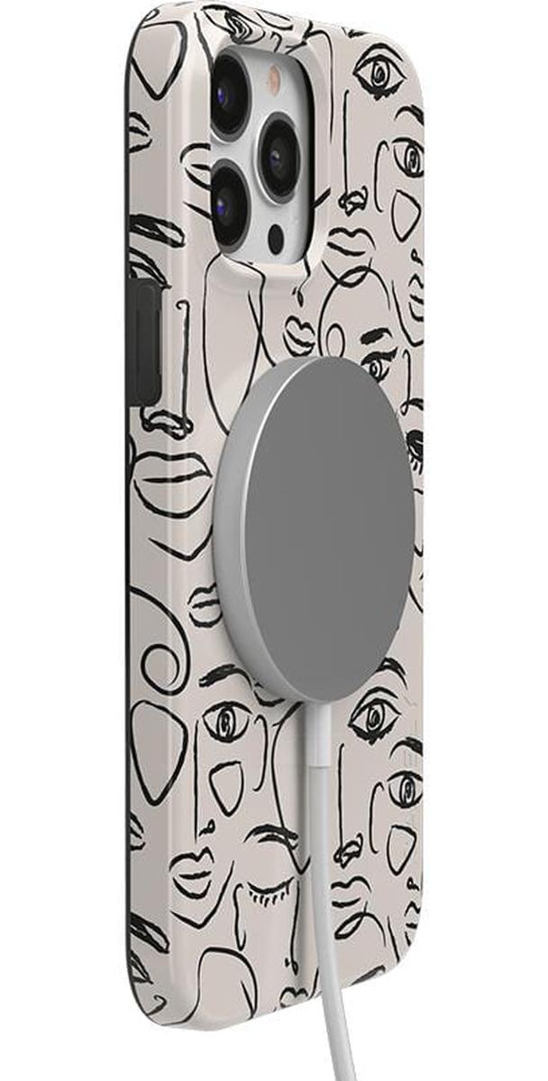 We're All Human - Minimal Face Art Case | Casely