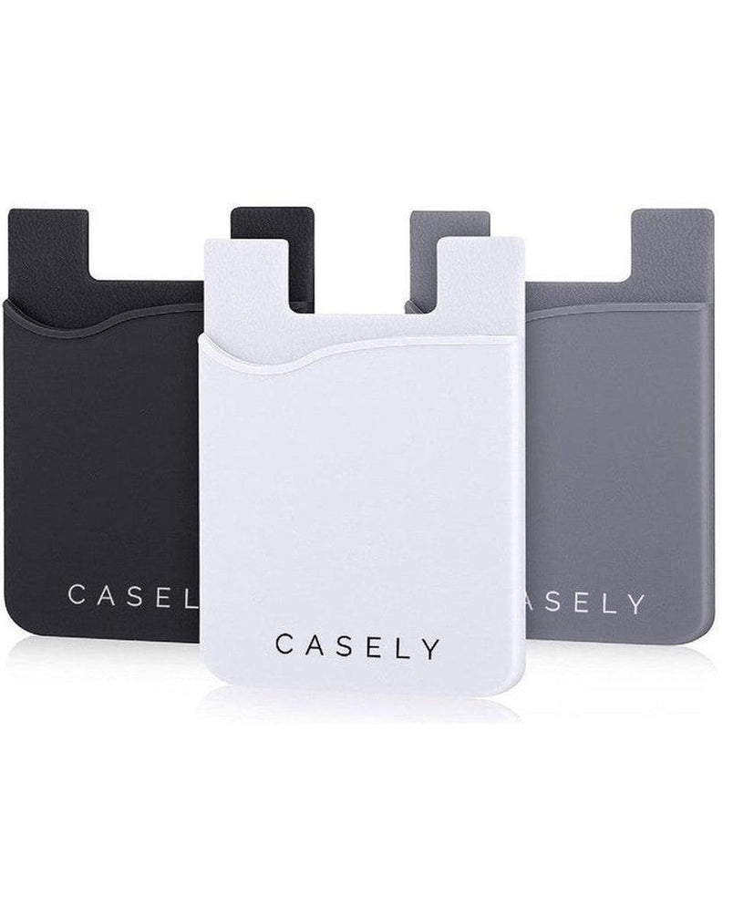 White Silicon Wallet | Casely